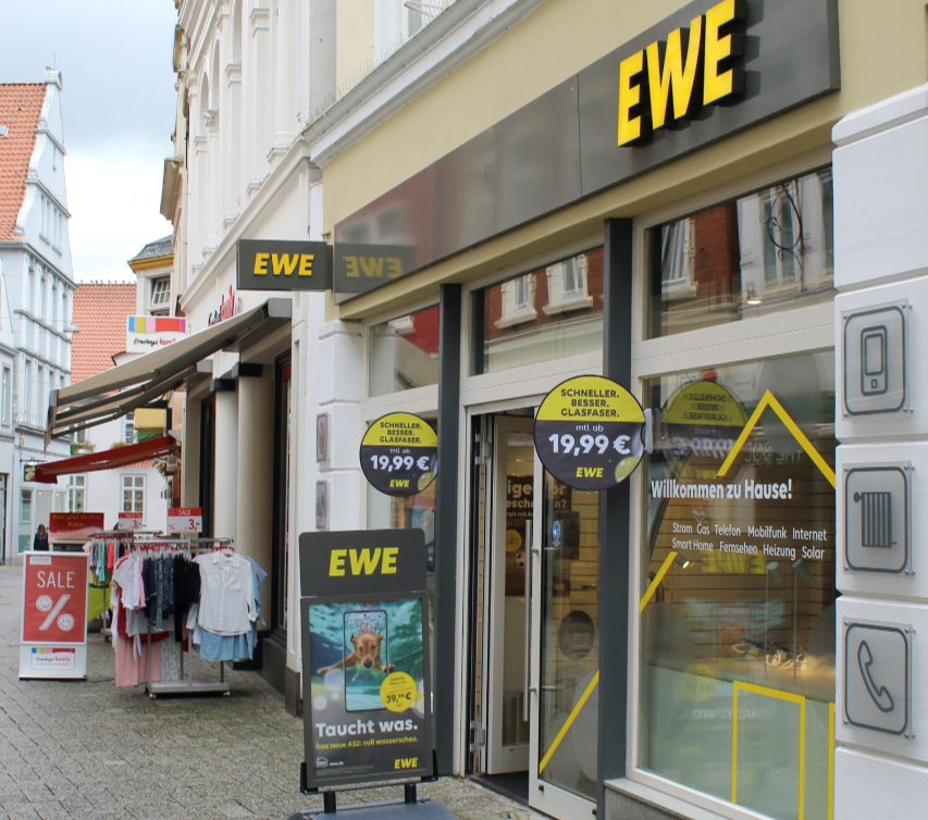 Shopfinder: Besuchen Sie uns im EWE-Shop